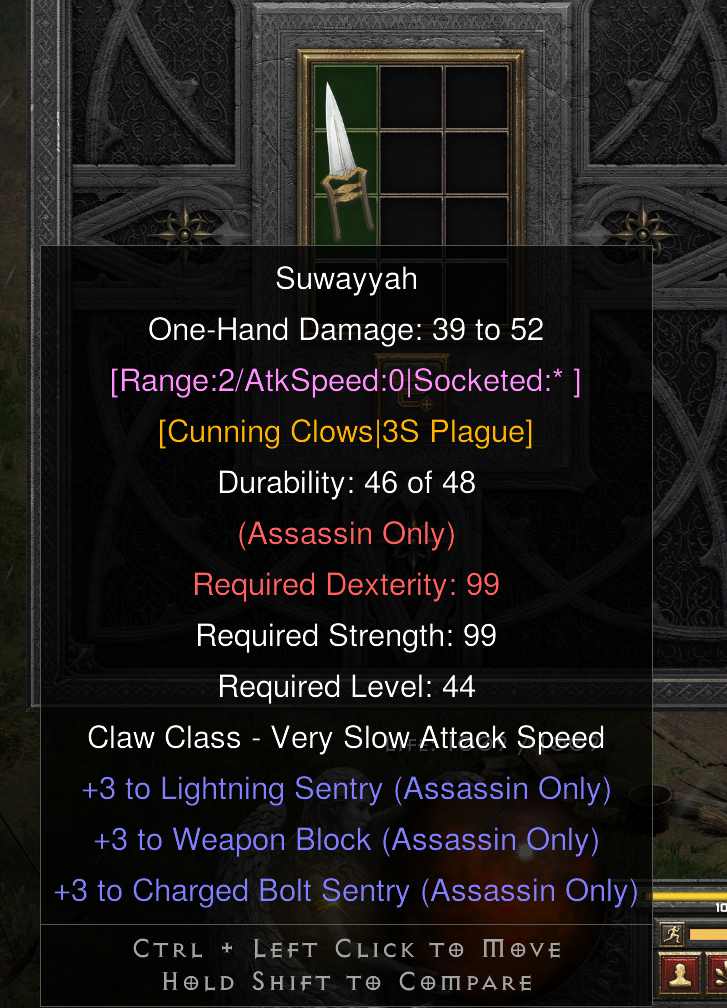 Godly 333 Trap Claw !! === - Topic - d2jsp